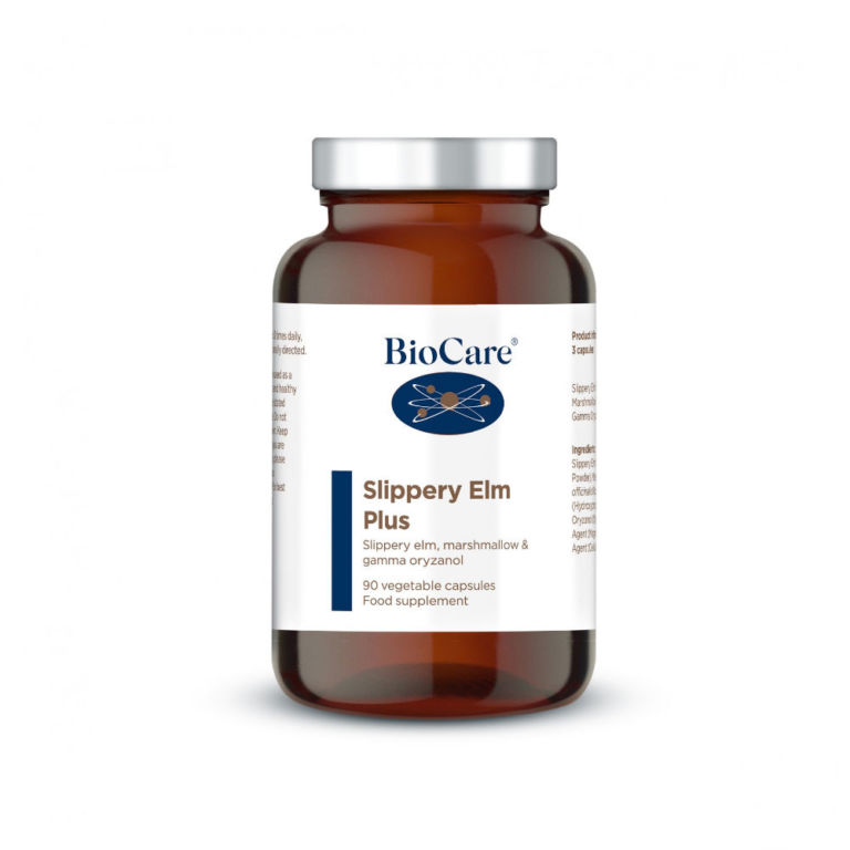 BioCare Slippery Elm Plus - 90 capsules - NatureDoc Shop
